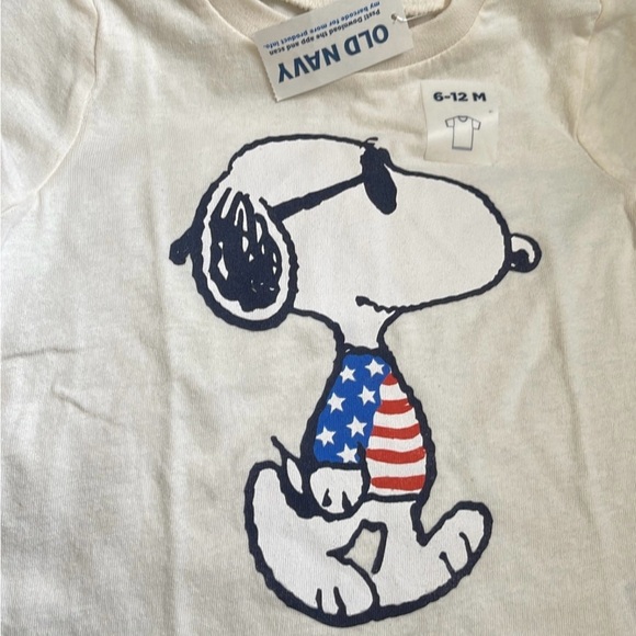 Old Navy | Shirts & Tops | Snoopy Fourth Of July Shirt | Poshmark